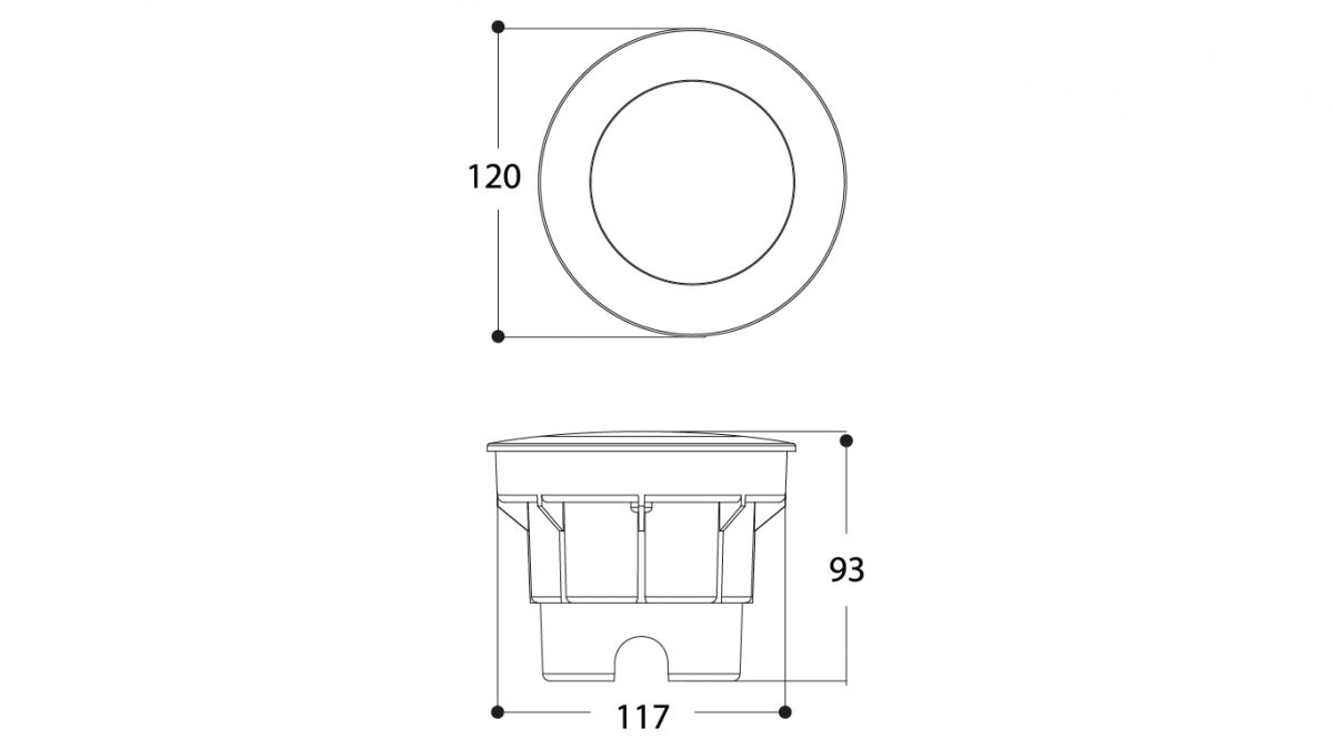 LUMINARIA DE PISO CECI 120 GRIS PARA FOCO LED - Grupo Marriott